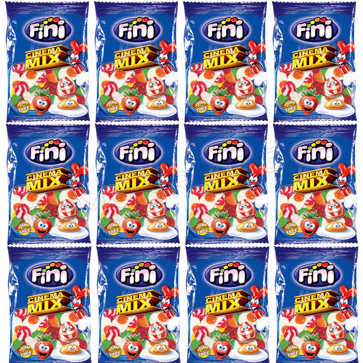 12 FINI CINEMA MIX Assorted Gummies Candies Sweets European Snacks 90g ...