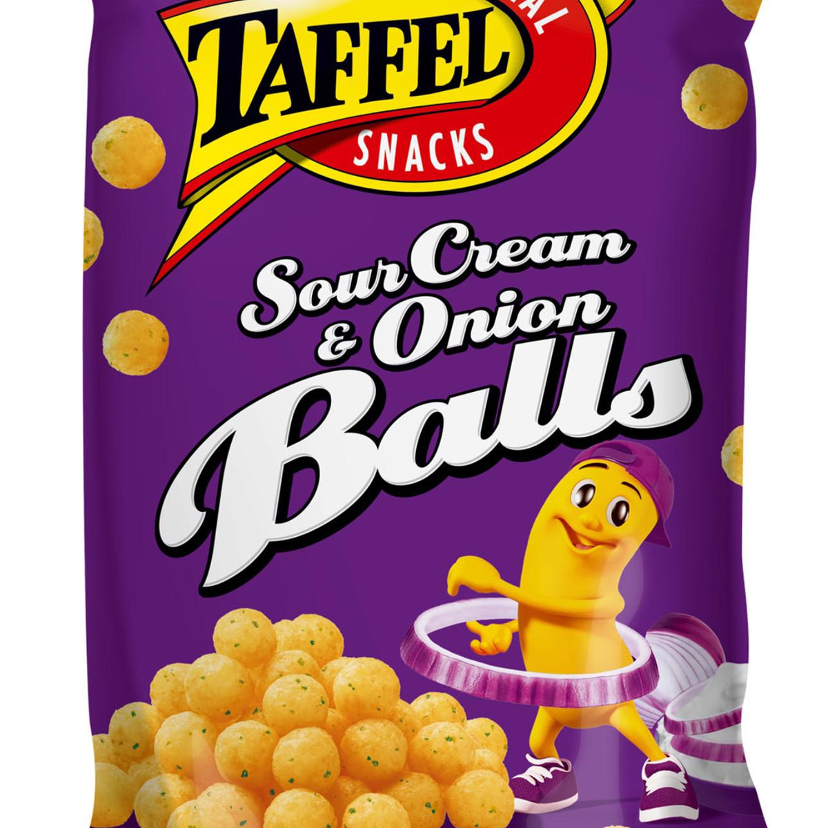 TAFFEL SOUR CREAM & ONION BALLS Puffed Snacks 165g – Tom's Grocery