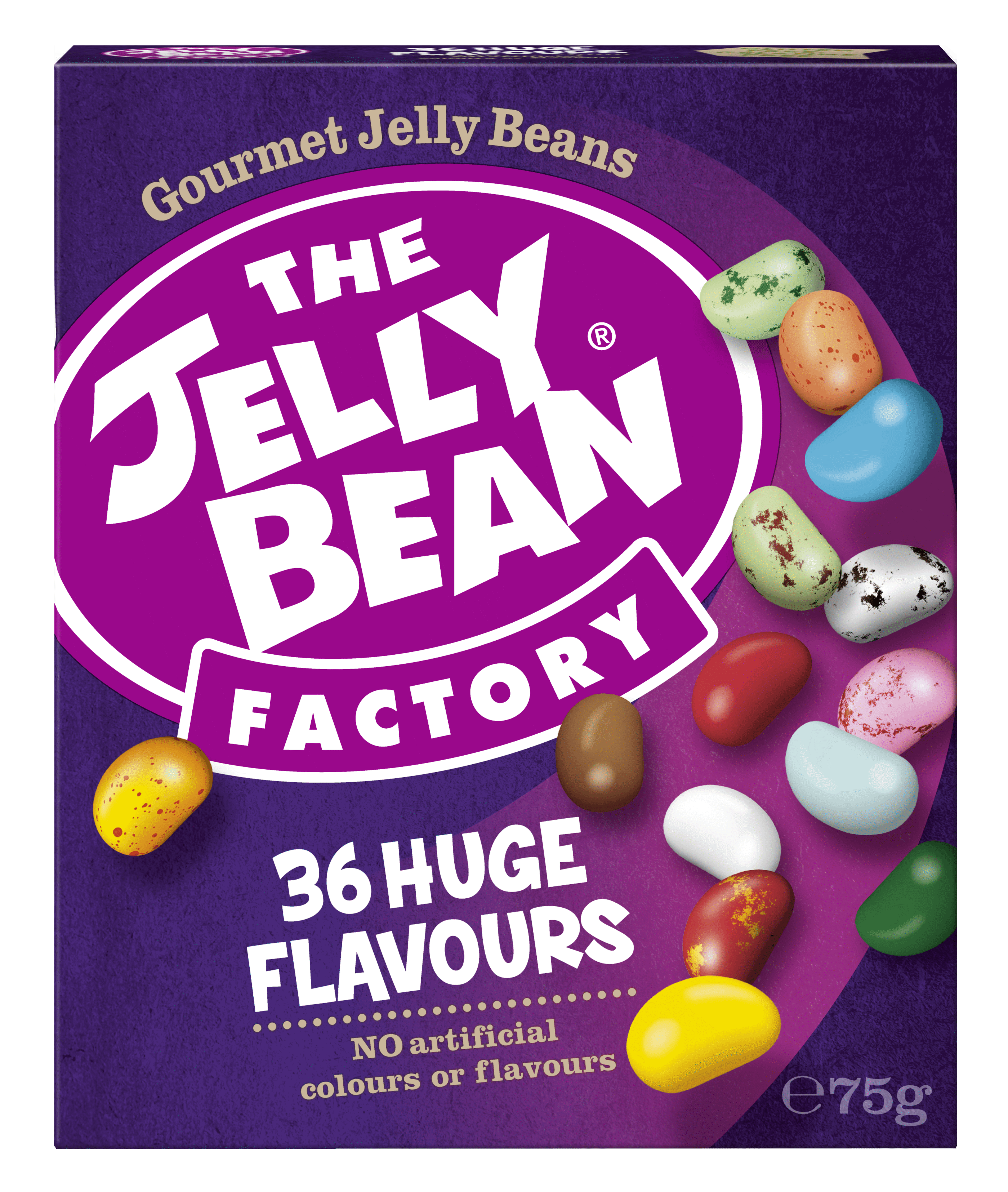 THE JELLY BEAN FACTORY Gourmet Jelly Beens Dragee 75g – Tom's Grocery